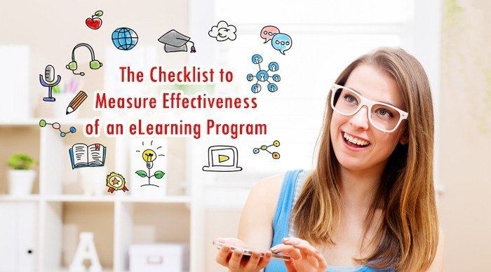 The Checklist to Measure Effectiveness of an eLearning Program | eNyota ...